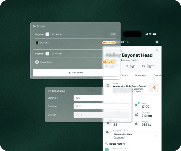 Driver Scheduling Software Australia | Truck & Fleet Scheduling - Saphyroo